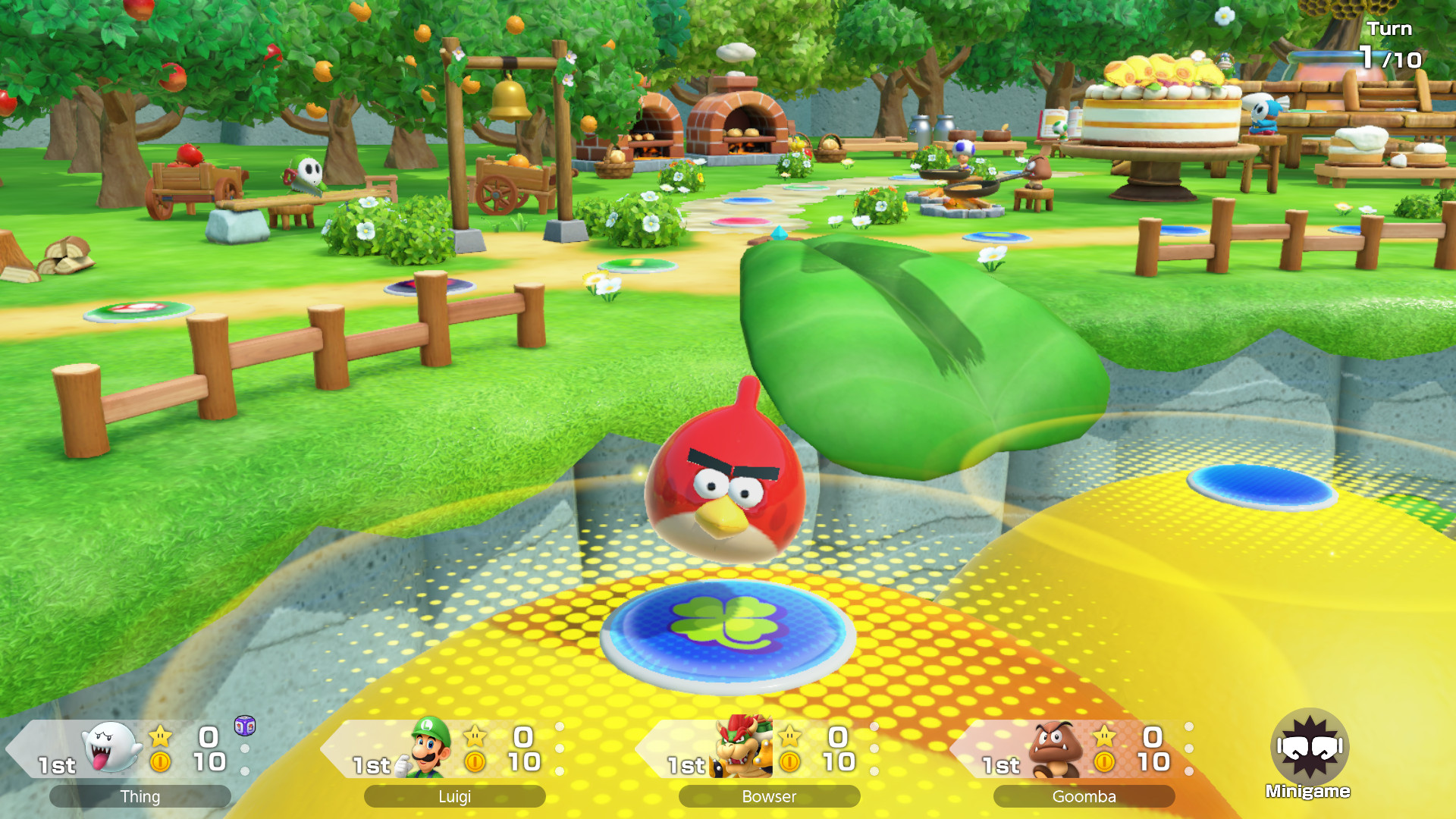 Red (Angry Birds) Mod for Super Mario Party Jamboree | SMPJ Mods
