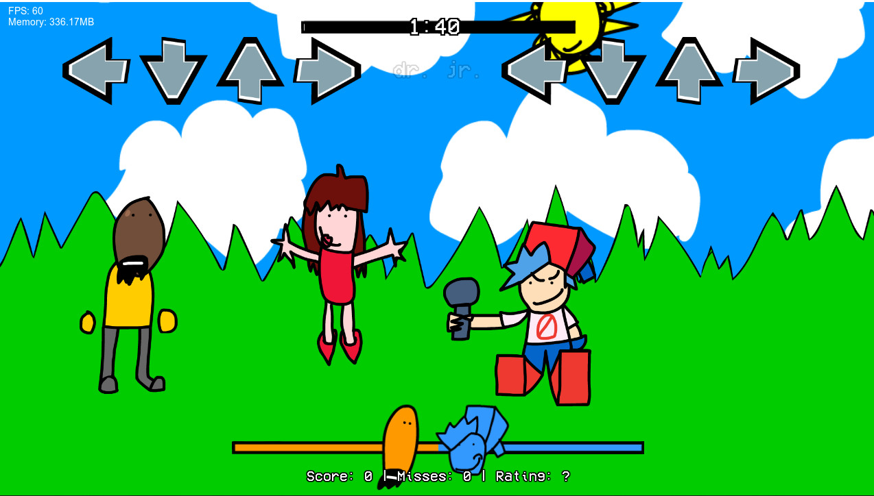 Mat and Shaj fun time (legacy) Mod for Friday Night Funkin' | FNF Mods