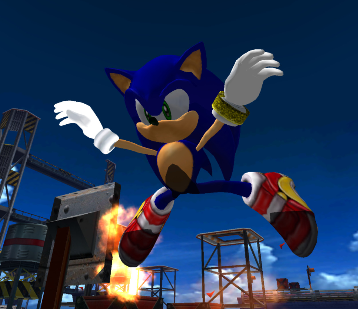 Edited Sonic model Mod for Sonic Adventure 2 | SA2 Mods