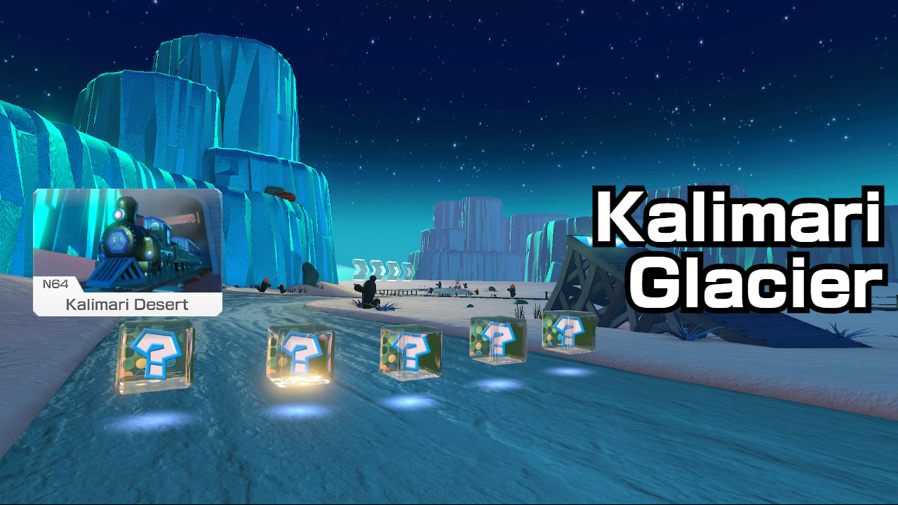 Kalimari Glacier Mod for Mario Kart 8 Deluxe | MK8D Mods