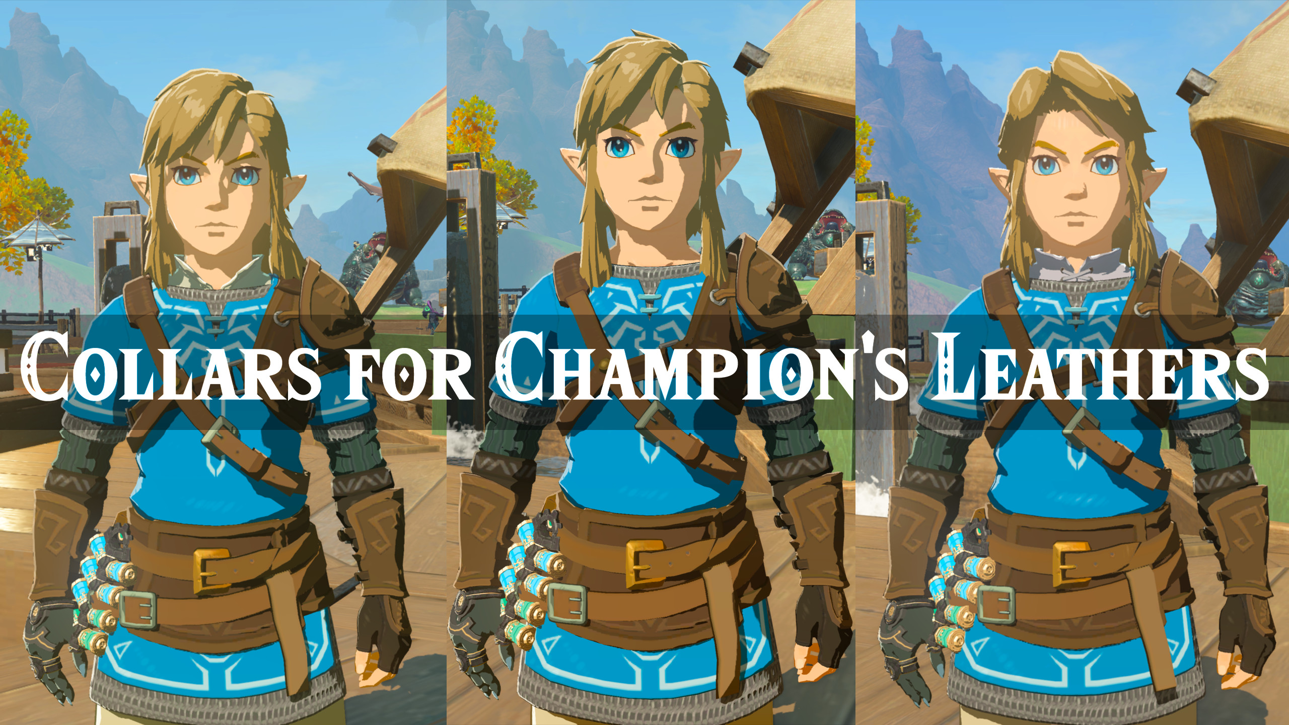Collar for Champion's Leathers Mod for The Legend of Zelda: Tears of ...