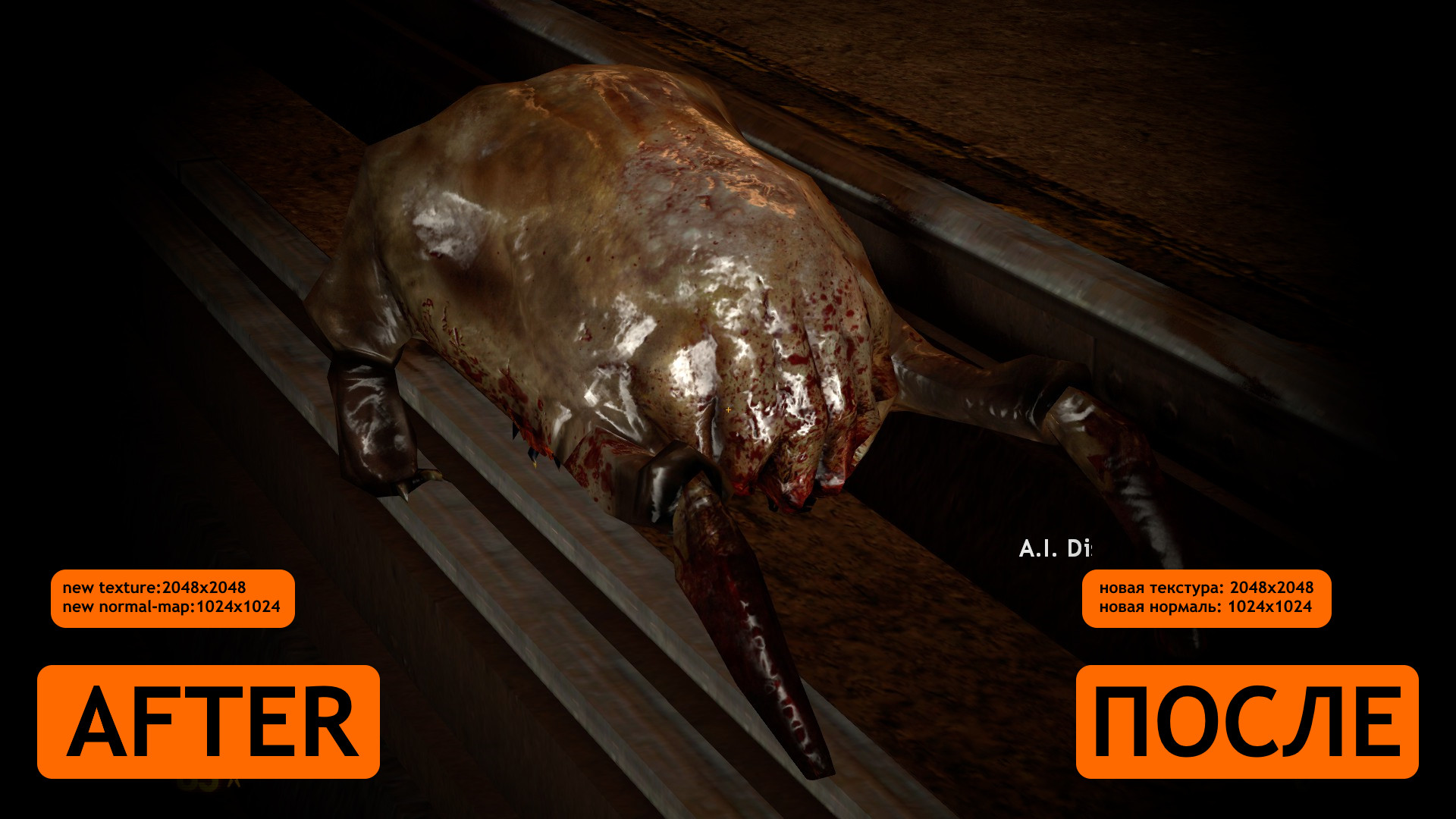 Headcrab 2K Upscale Mod for Black Mesa | BM Mods