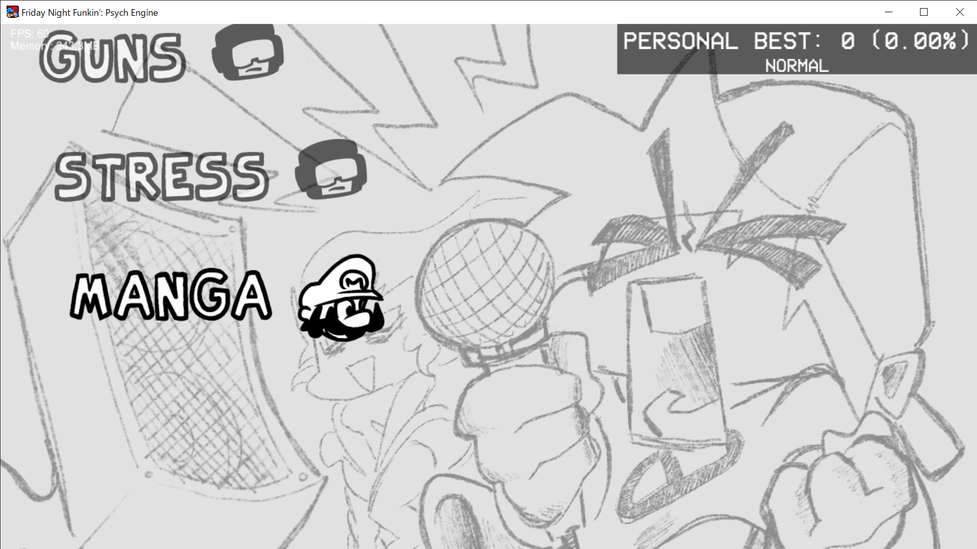 Manga Playable Mod for Friday Night Funkin' | FNF Mods