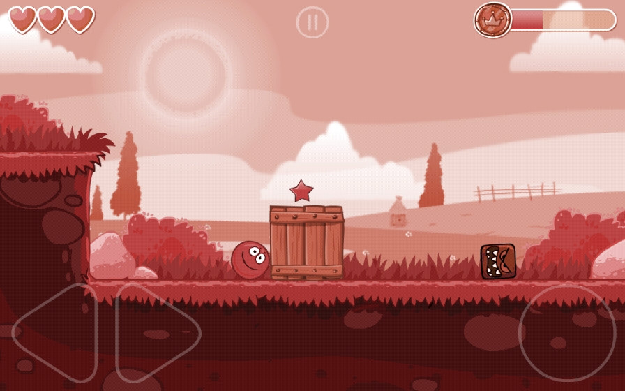 RedBall4 but everything's RED Mod for Red Ball 4 | Red Ball Mods