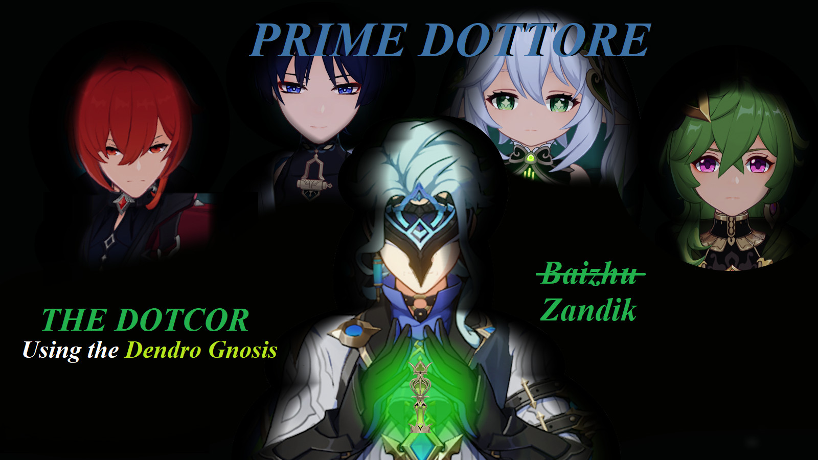 Prime Dottore [Baizhu] Mod for Genshin Impact | GI Mods
