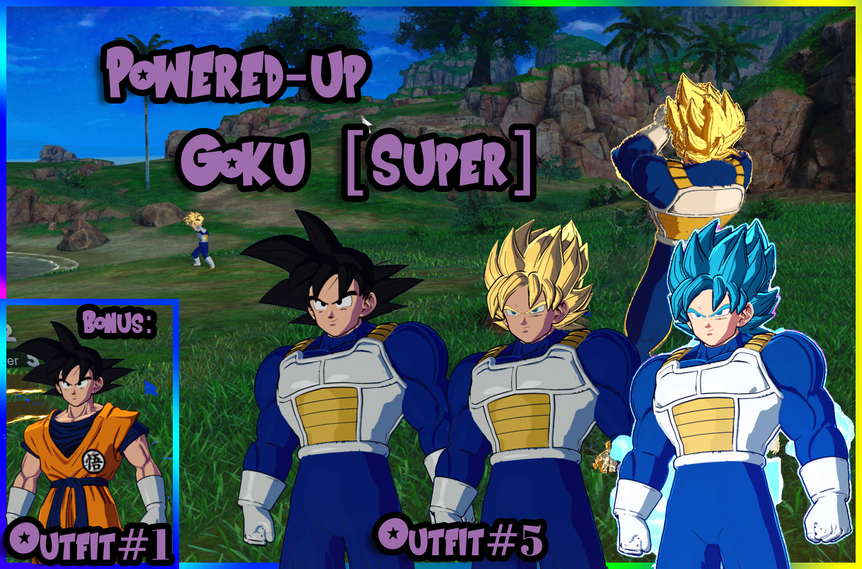Powered-Up Goku[Super] Mod for Dragon Ball: Sparking! ZERO | DBSZ Mods