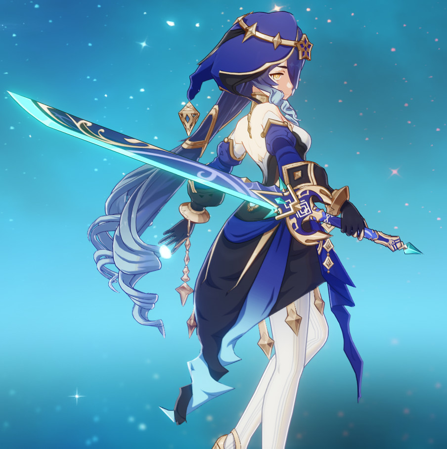 Jade Cutter Character Recolors Mod for Genshin Impact | GI Mods