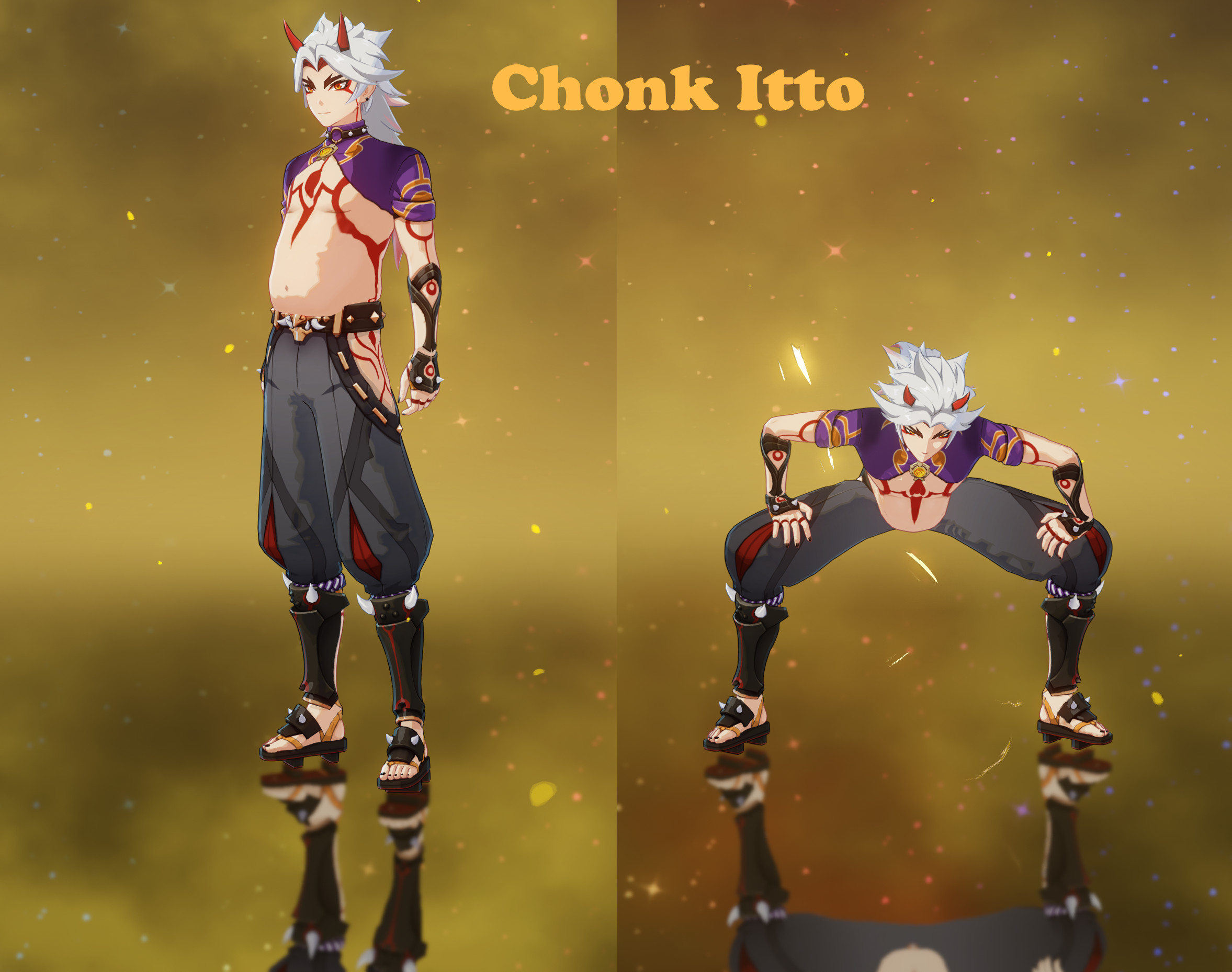 Chonk Itto Mod for Genshin Impact | GI Mods