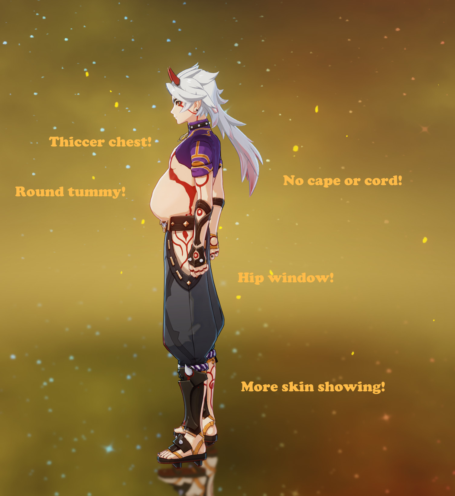 Chonk Itto Mod for Genshin Impact | GI Mods