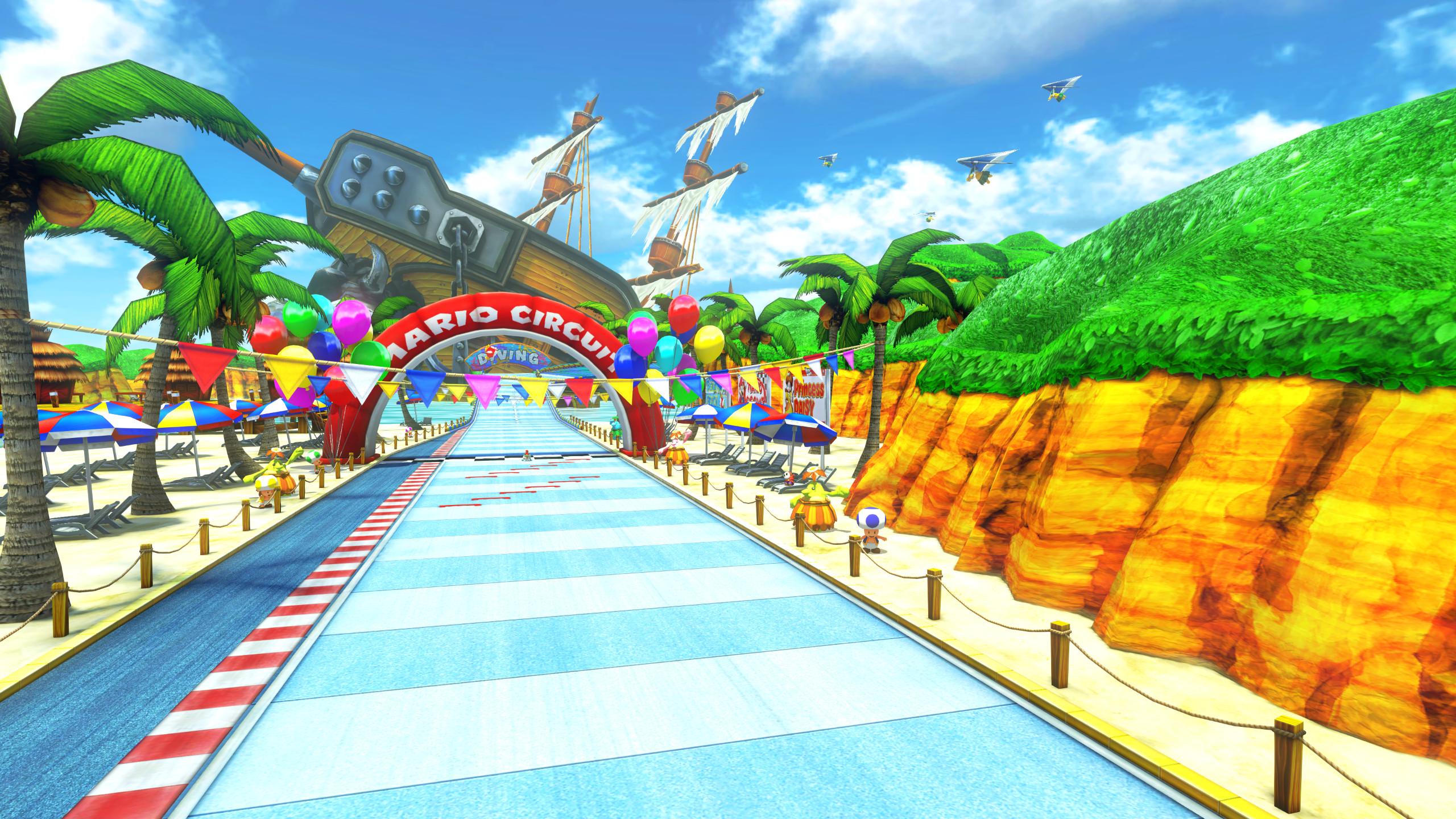 Tropical Coast Mod for Mario Kart 8 Deluxe | MK8D Mods