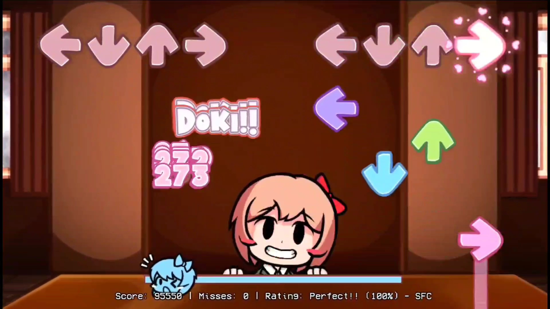 Odd-One But it's Monika & Sayori Mod for Friday Night Funkin' | FNF Mods