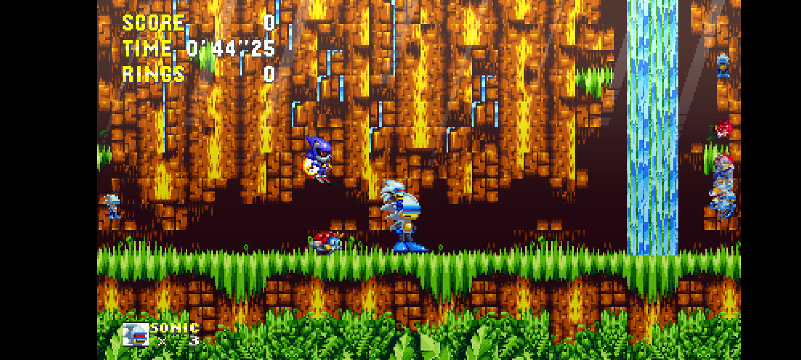 Mini Mecha Sonic MK.0 Prototype pet Mod for Sonic 3 A.I.R. | S3AIR Mods