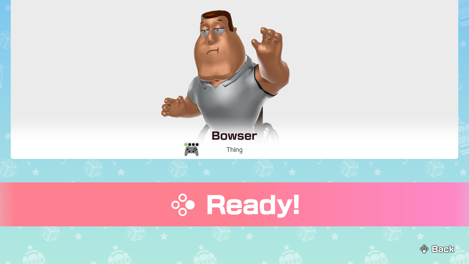 Joe Swanson Mod for Super Mario Party Jamboree | SMPJ Mods