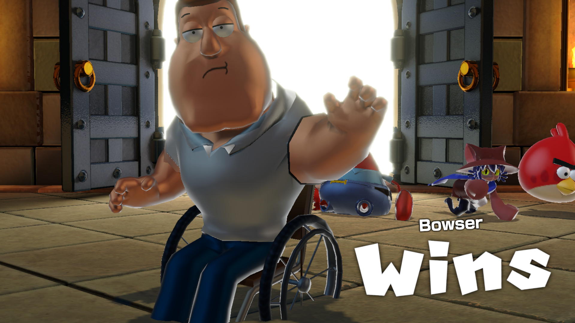 Joe Swanson Mod for Super Mario Party Jamboree | SMPJ Mods