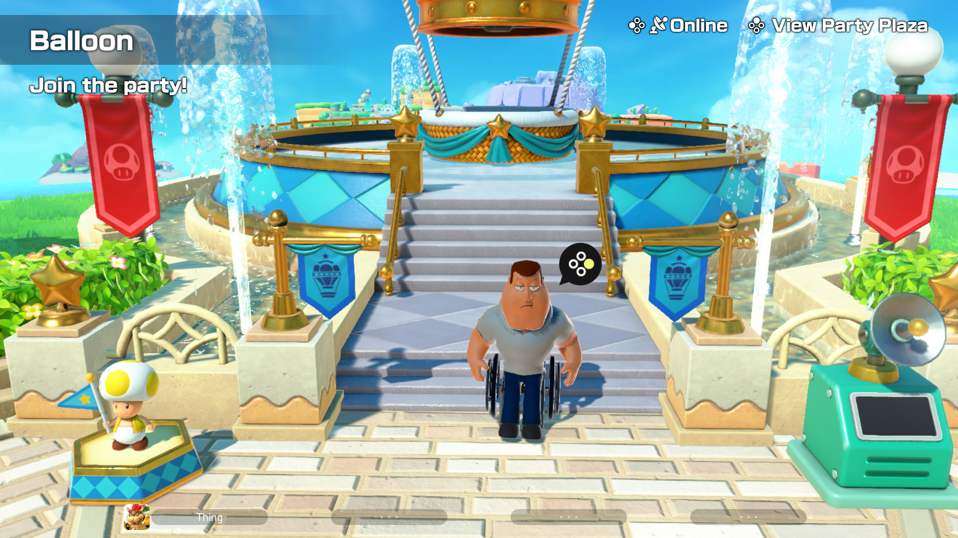 Joe Swanson Mod for Super Mario Party Jamboree | SMPJ Mods