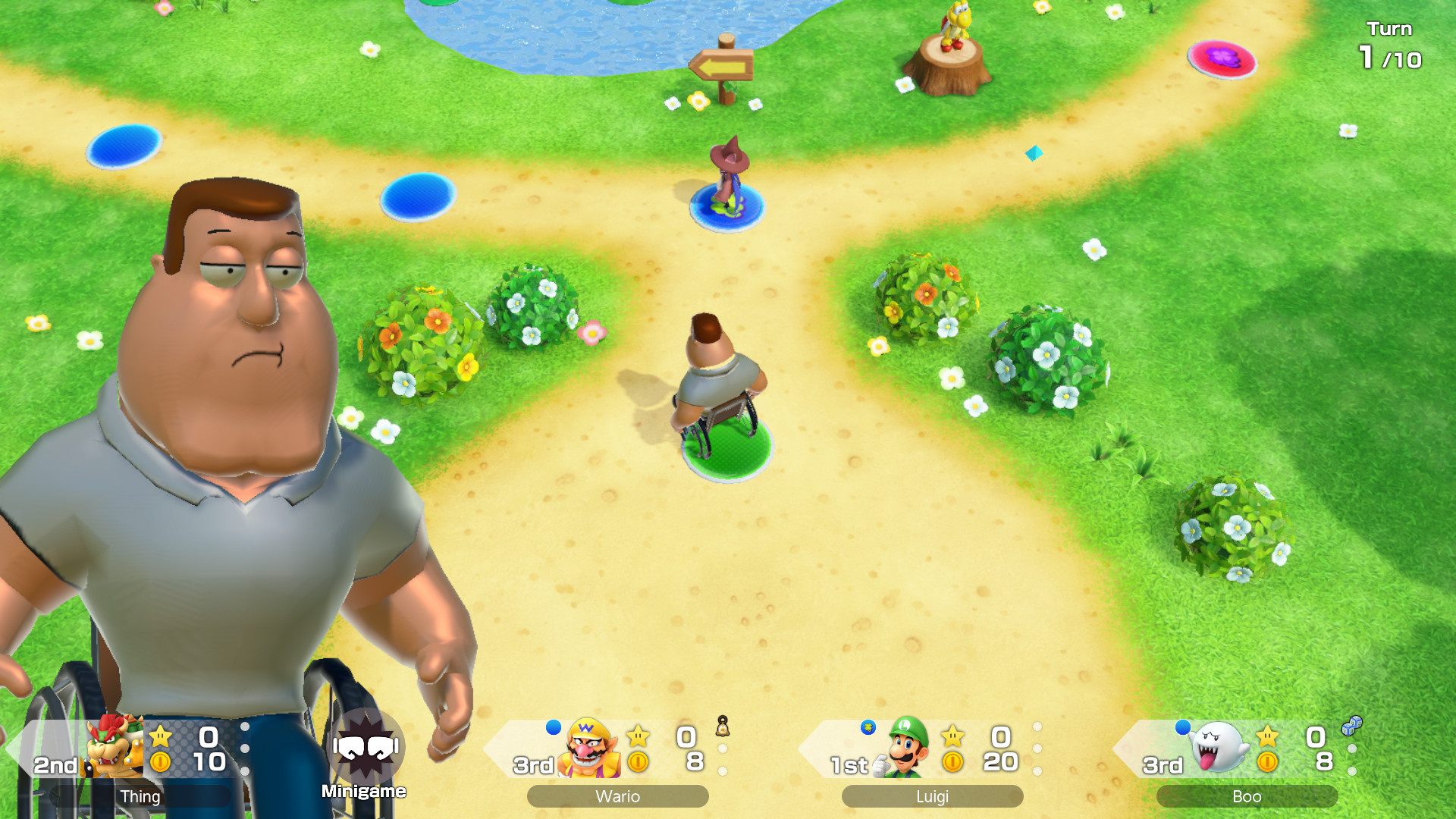 Joe Swanson Mod for Super Mario Party Jamboree | SMPJ Mods