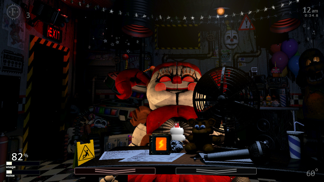 Baby With FNaF Movie Style In FNAF UCN! Mod for Ultimate Custom Night ...