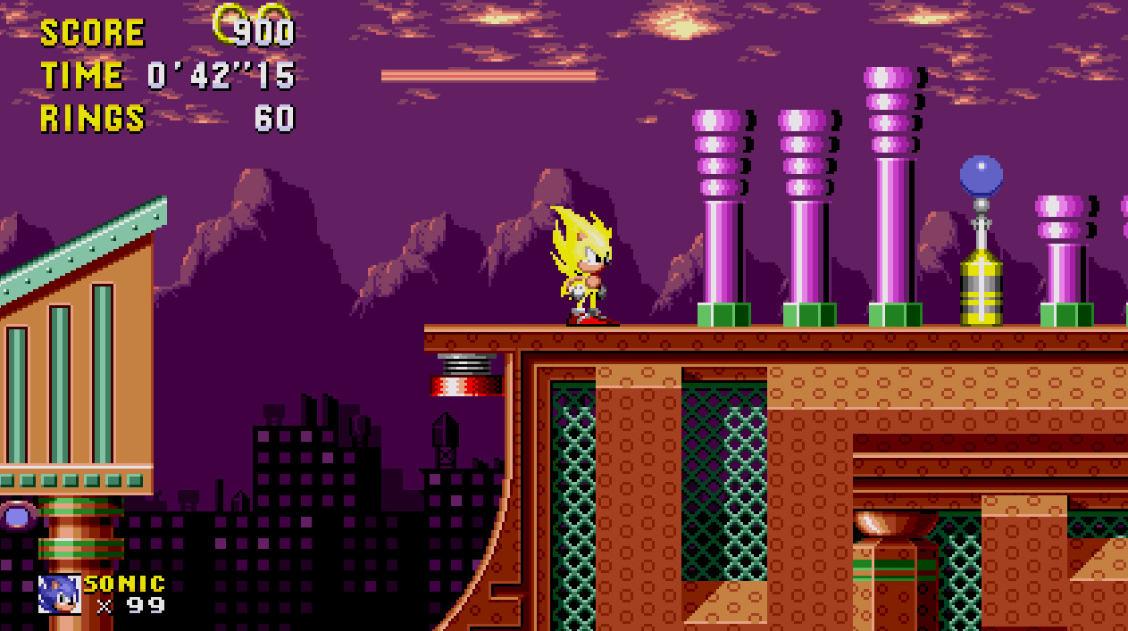 Original Super Sonic Sprites (+Fixed) Mod for Sonic the Hedgehog ...