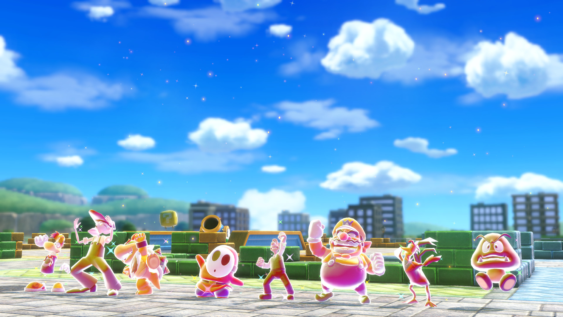 Wallace (over Luigi) Mod for Super Mario Party Jamboree | SMPJ Mods