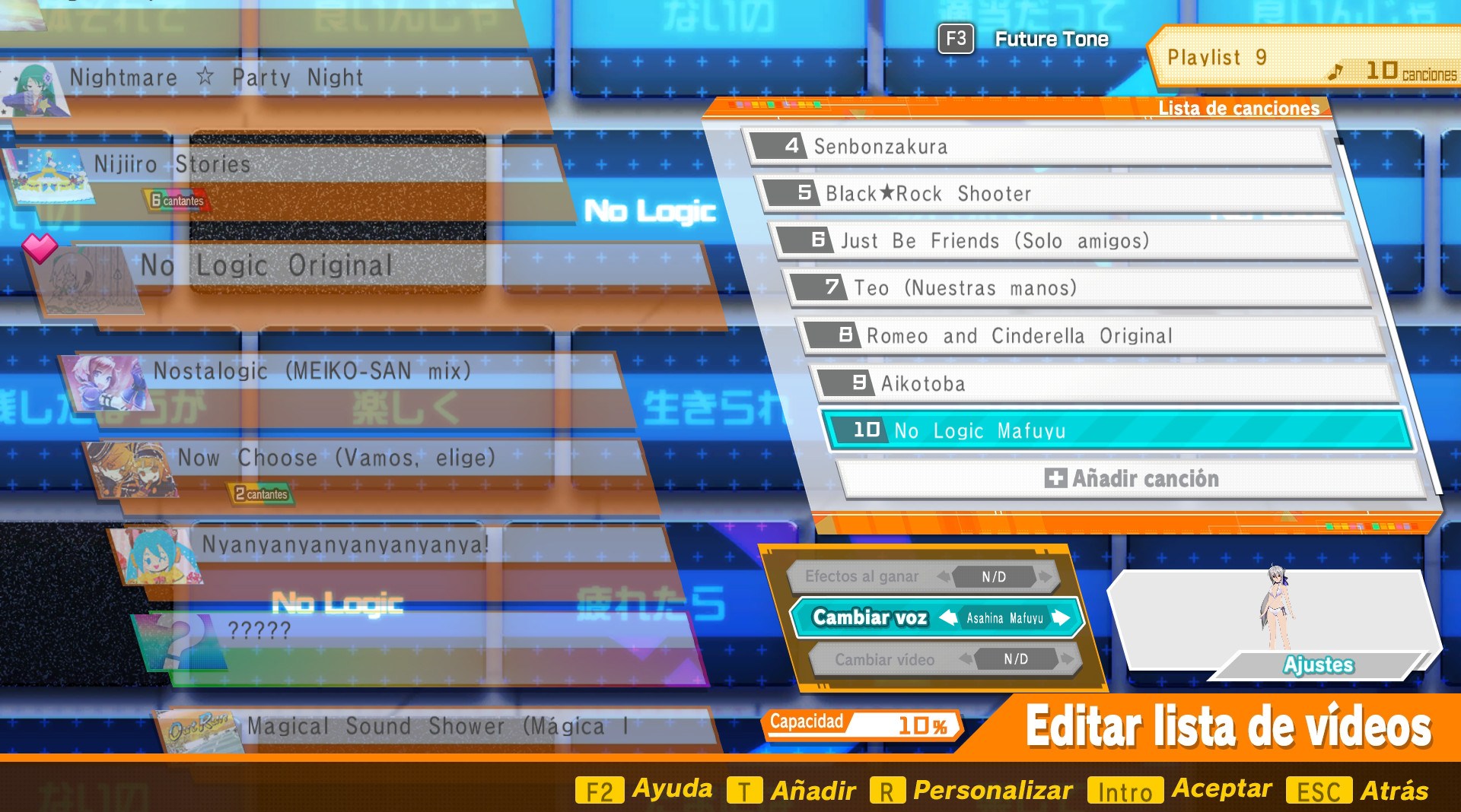 No Logic Mod for Hatsune Miku: Project DIVA Mega Mix+ | PDMegaMix+ Mods