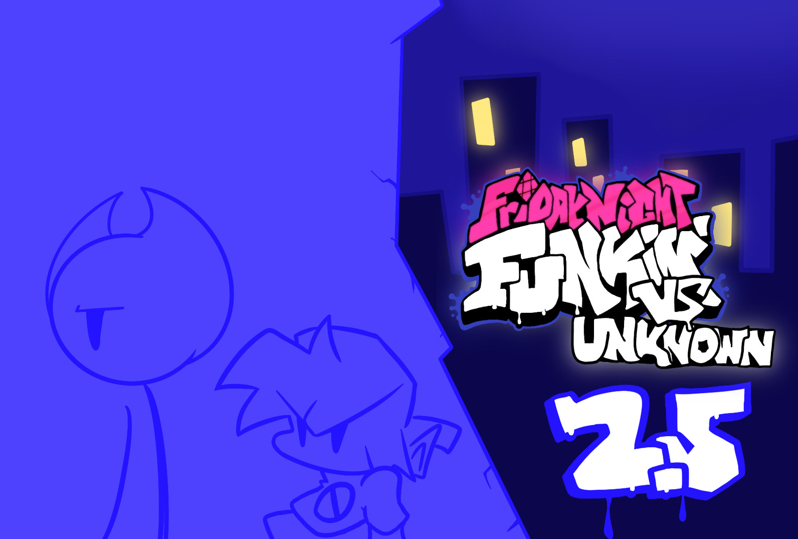 Vs Unknown (V2.5 OUT) Mod for Friday Night Funkin' | FNF Mods