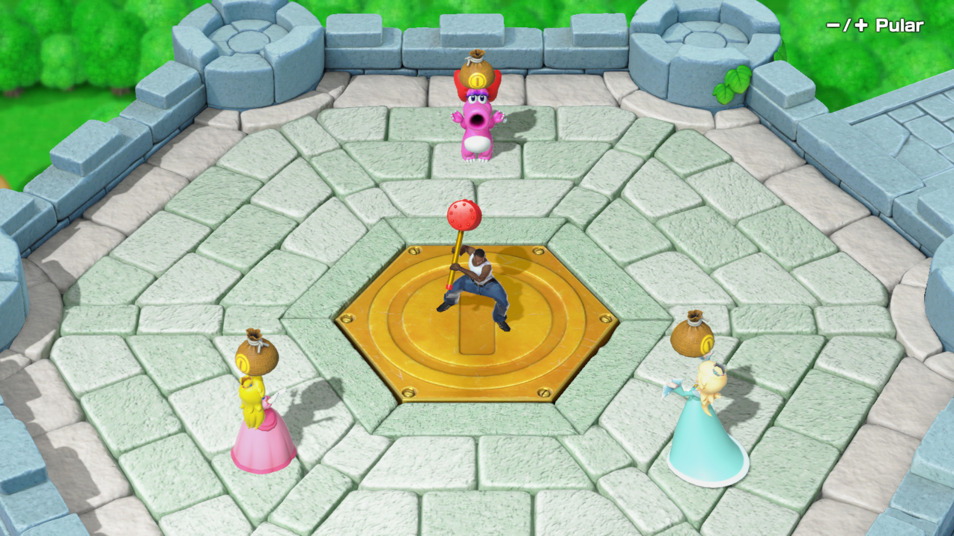 Carl the CJ Johnson Mod for Super Mario Party Jamboree | SMPJ Mods