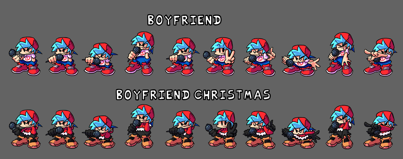 DaniArt_XD's Custom Boyfriend V2 [FREE] Mod for Friday Night Funkin ...