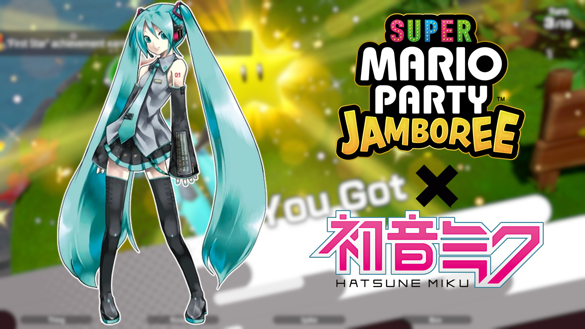 Hatsune Miku Mod for Super Mario Party Jamboree | SMPJ Mods