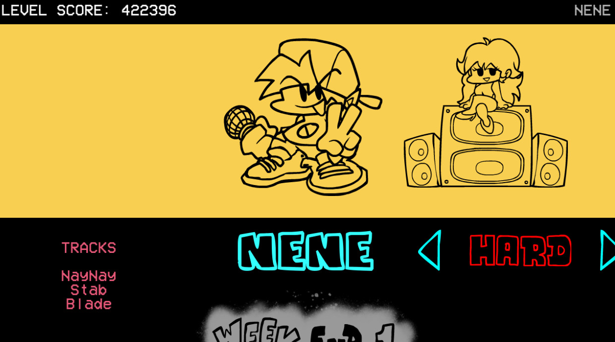 Vs. NENE (Full week mod) Mod for Friday Night Funkin' | FNF Mods