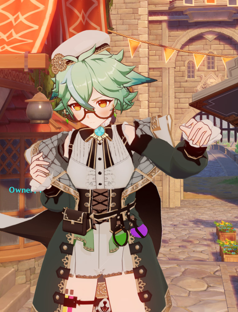 Alchemist Apprentice Sucrose Mod for Genshin Impact | GI Mods