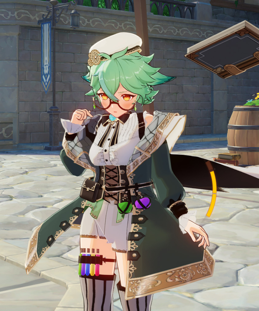 Alchemist Apprentice Sucrose Mod for Genshin Impact | GI Mods