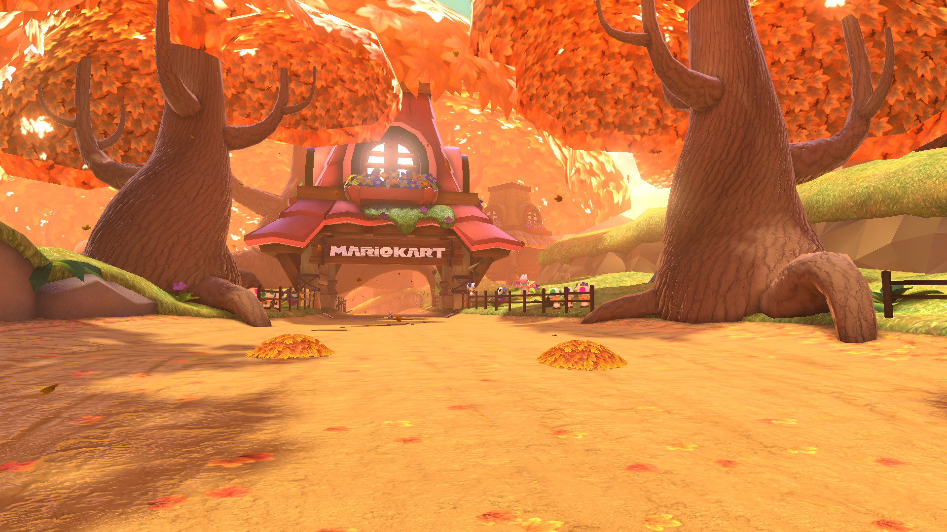 Wii Maple Treeway Retextured Mod for Mario Kart 8 Deluxe | MK8D Mods