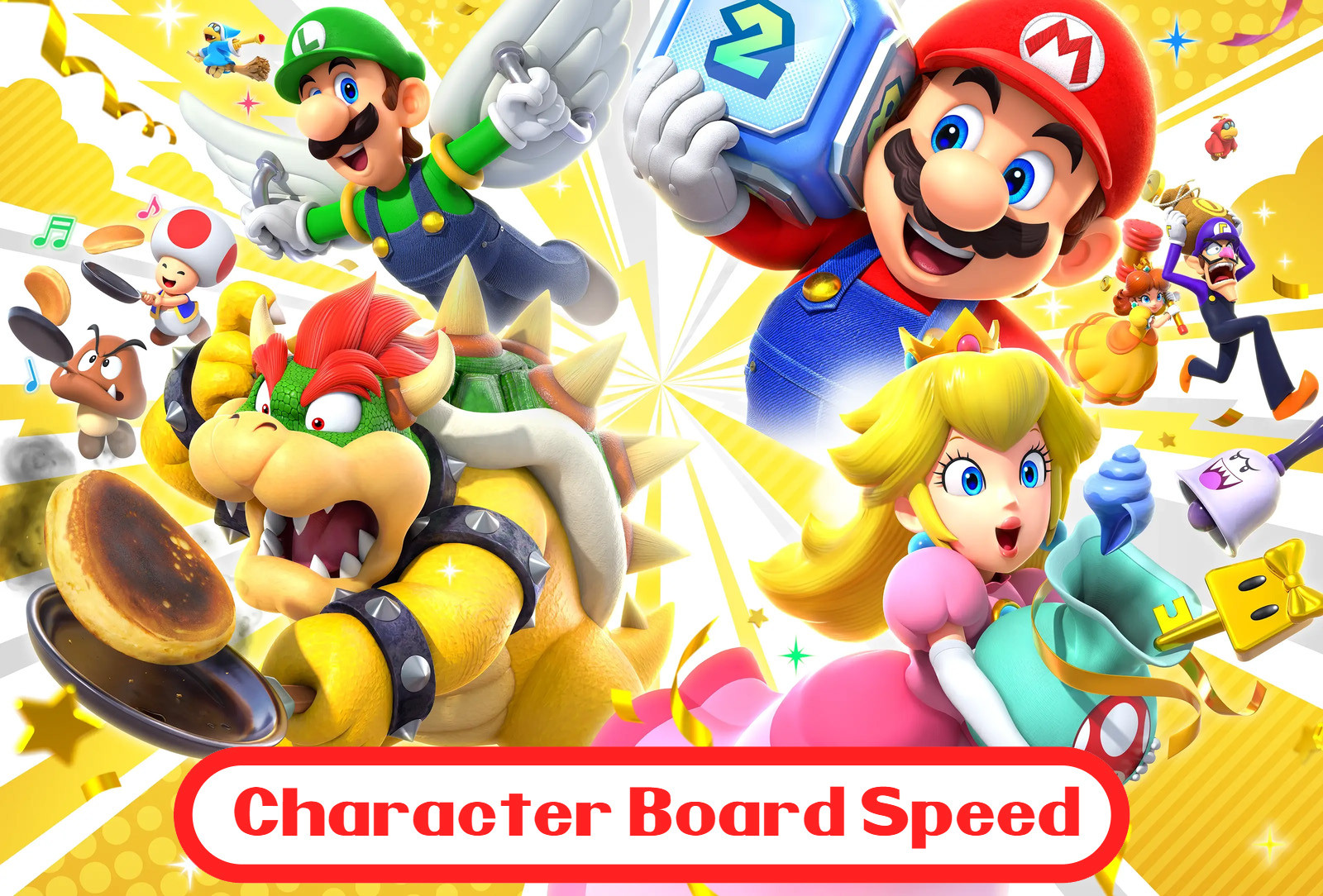 Character Board Speed (By Vaskie) Mod for Super Mario Party Jamboree ...