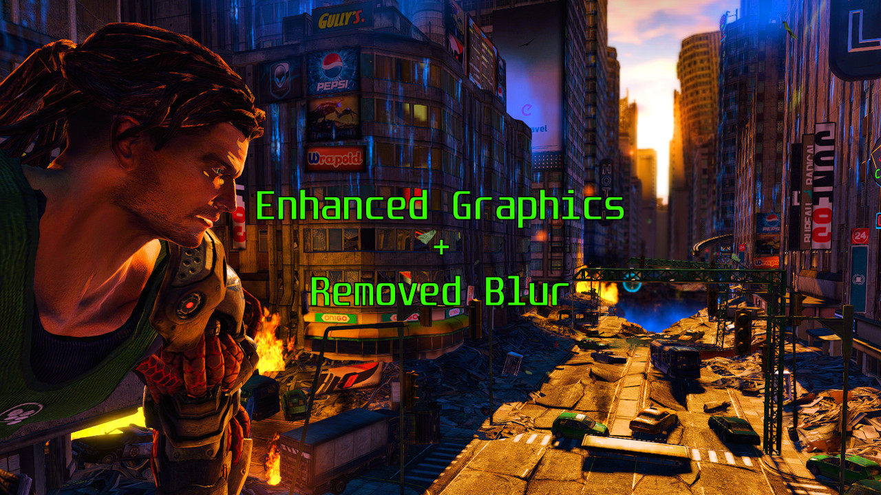 Enhanced Graphics + Removed Blur Mod for Bionic Commando | BC Mods