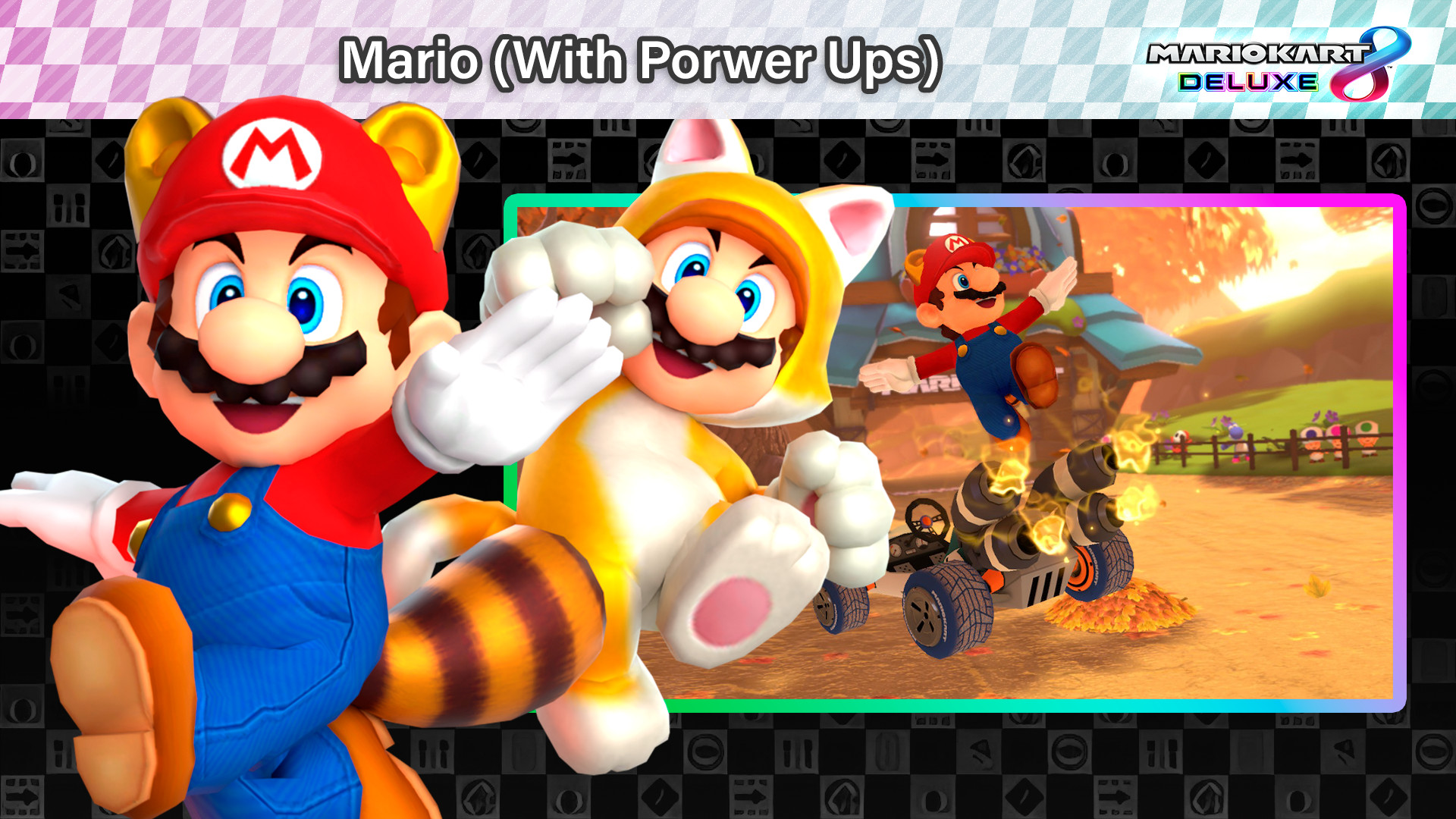 Mario Deluxe (With Custom Animations) Mod for Mario Kart 8 Deluxe ...