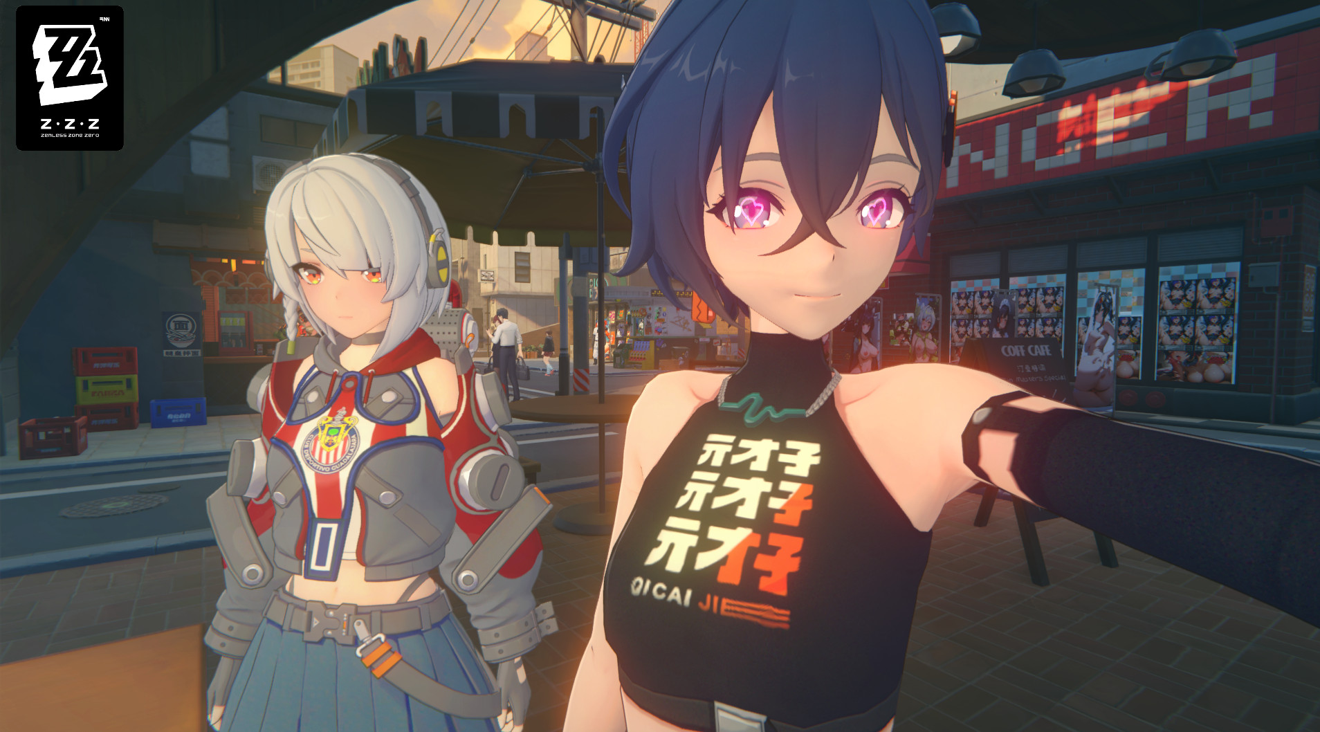 Heart eyes (Belle) Mod for Zenless Zone Zero | ZZZ Mods