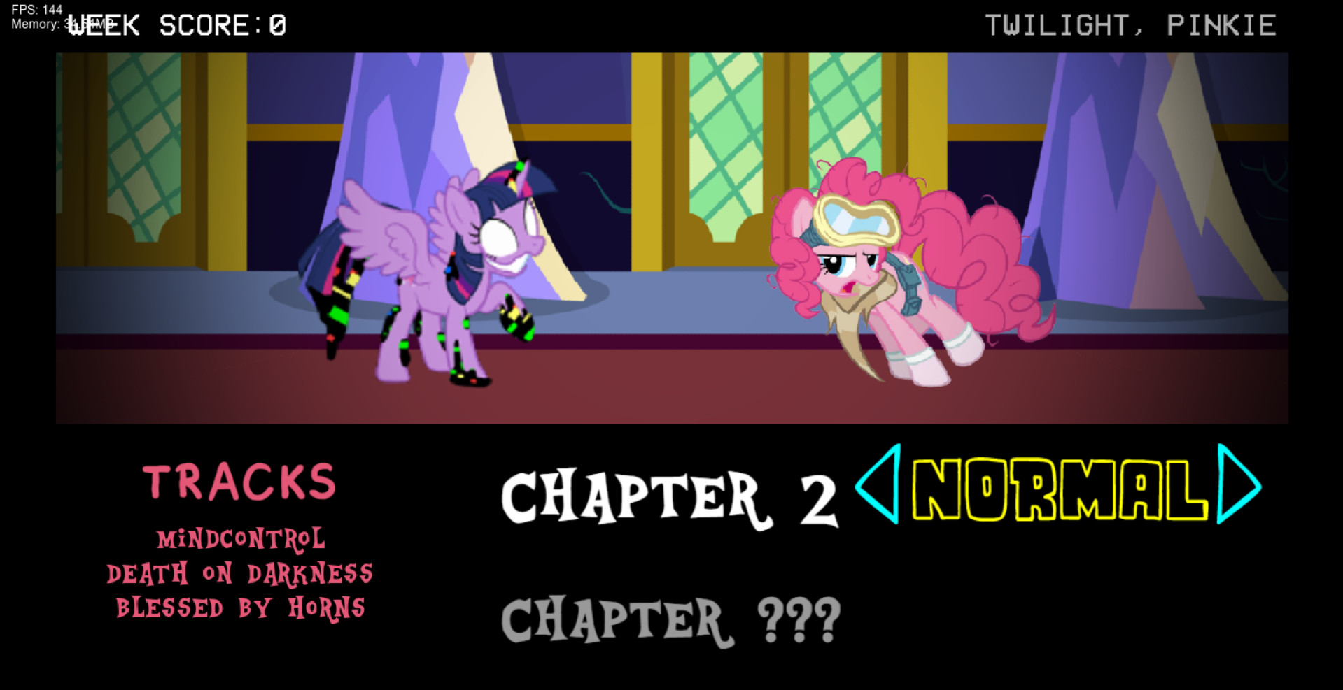 mlp: Pibby equestrian (My version) Mod for Friday Night Funkin' | FNF Mods