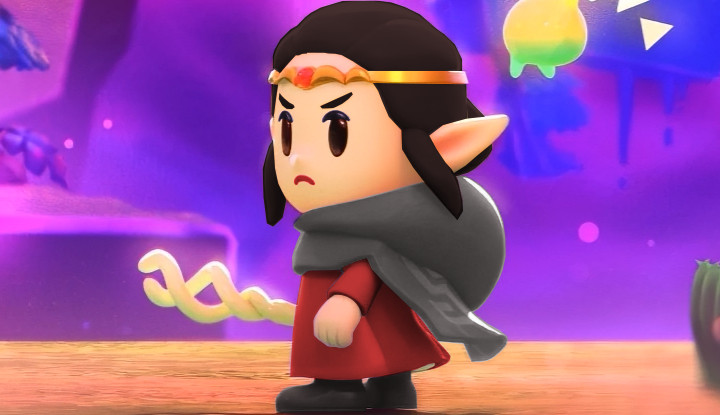 Brown Hair Zelda Skin Mod for The Legend of Zelda: Echoes of Wisdom ...