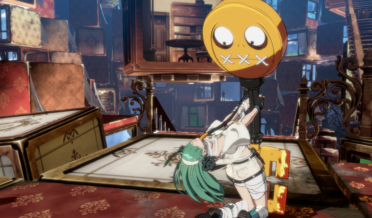 A.B.A with bangs that cover her eyes Mod for GUILTY GEAR -STRIVE ...