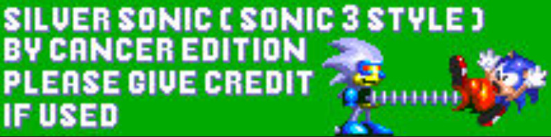Cancer editions silver sonic over Tails Mod for Sonic 3 A.I.R. | S3AIR Mods