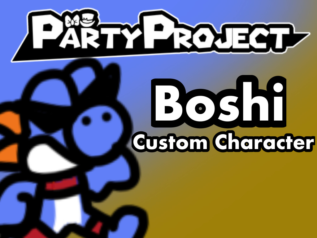 Party Project - Boshi Custom Character Mod for Party Project | PProject Mods