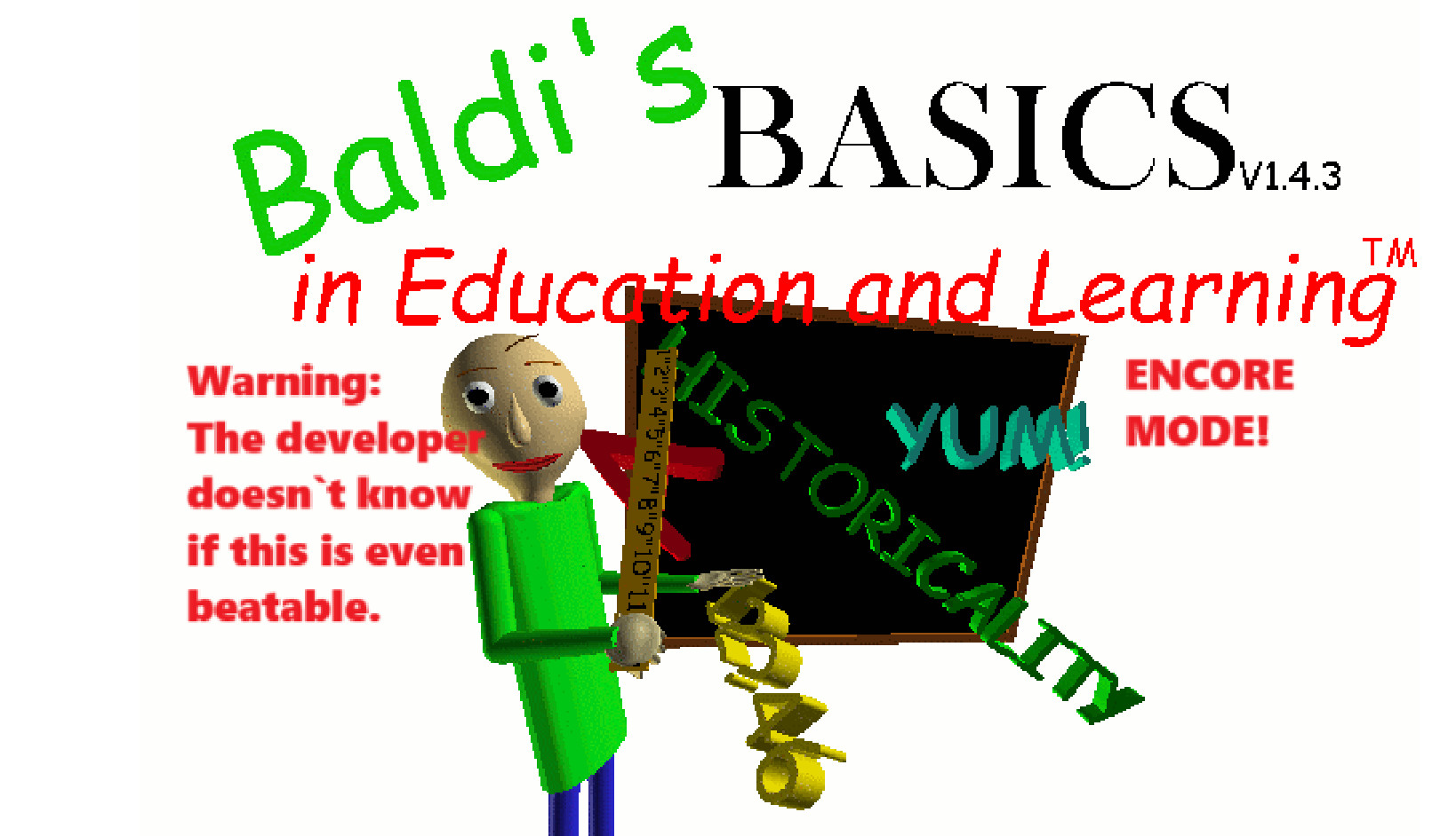 Baldi`s Basics Encore Mod Mod for Baldi's Basics | Baldi Mods