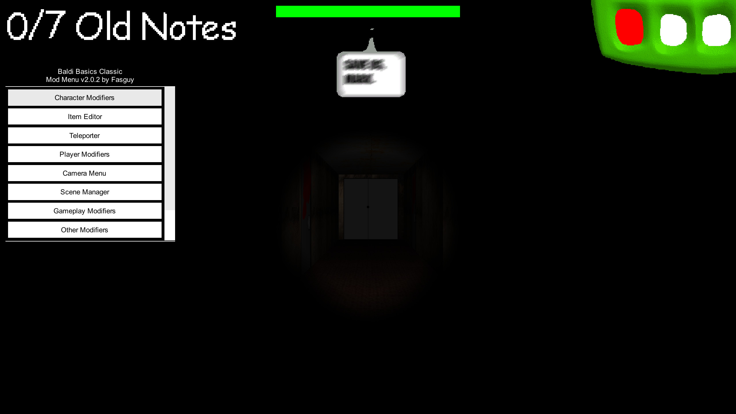 Alek Basics 4 with mod menu by fasguy Mod for Baldi's Basics | Baldi Mods