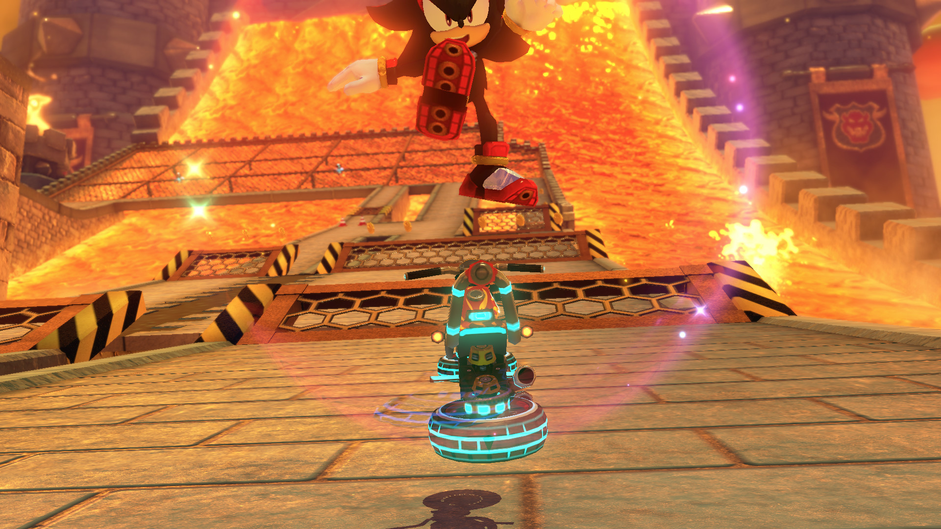 Shadow the Hedgehog (With Custom Animations) Mod for Mario Kart 8 ...
