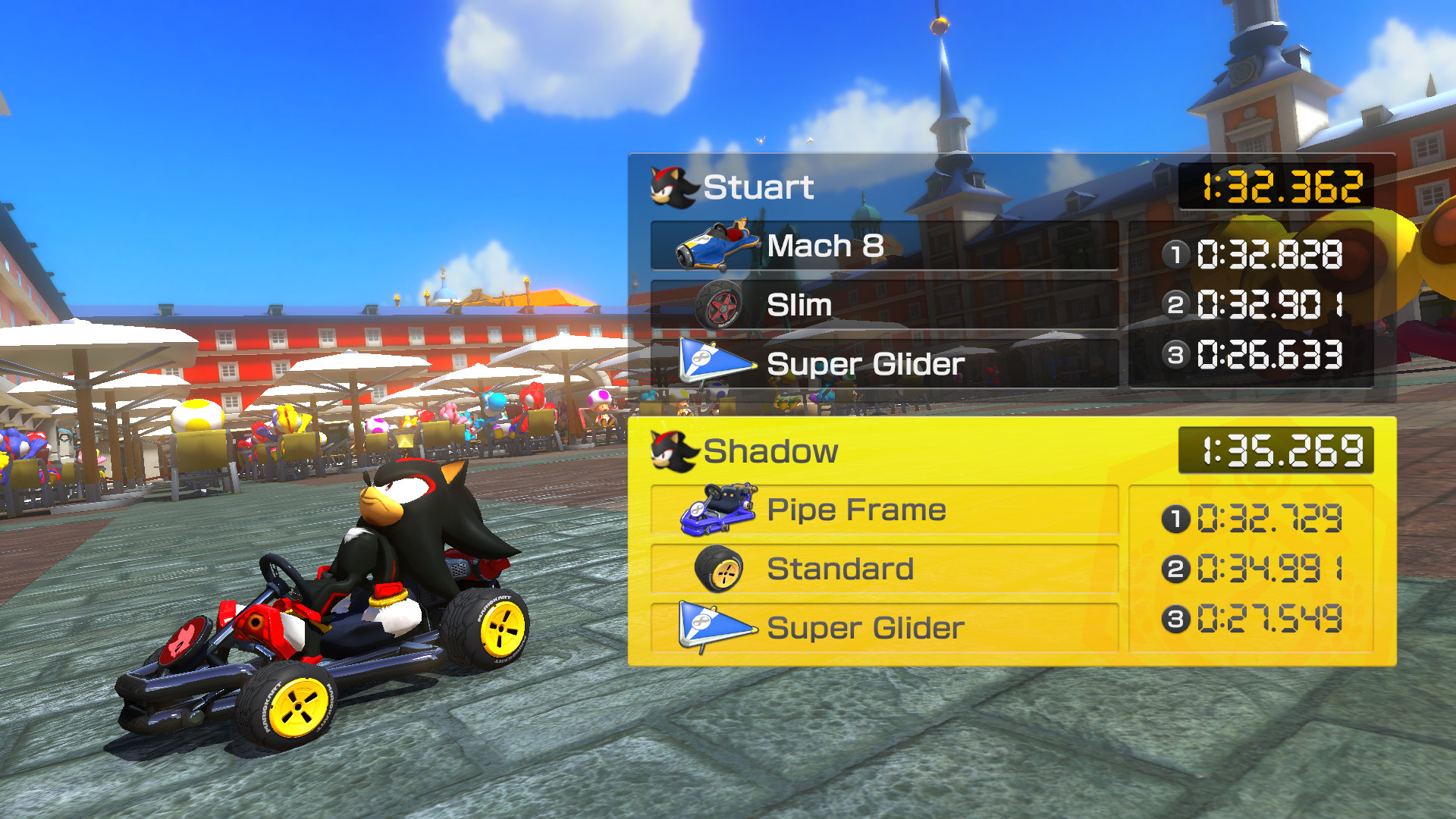 Shadow the Hedgehog (With Custom Animations) Mod for Mario Kart 8 ...