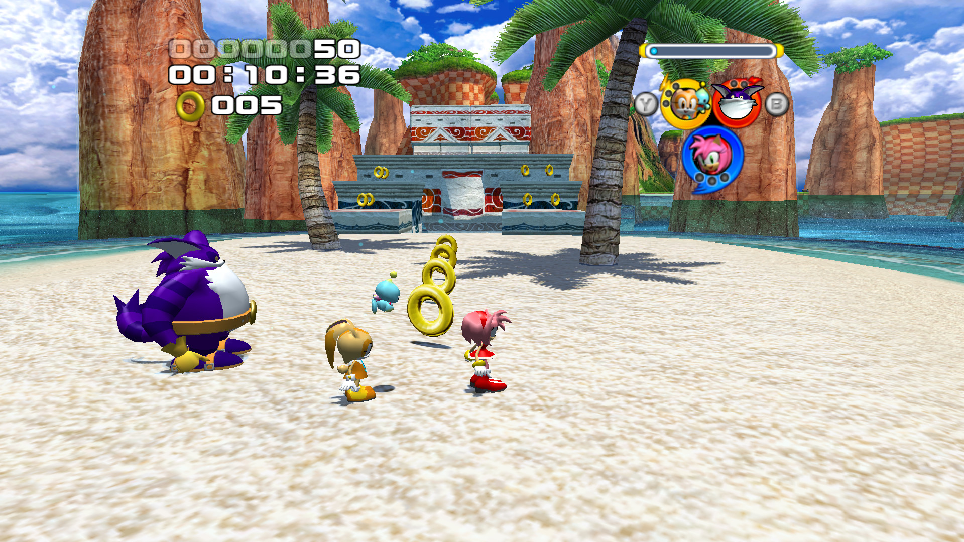 No Monitors And Hint Rings Mod For Sonic Heroes Sh Mods
