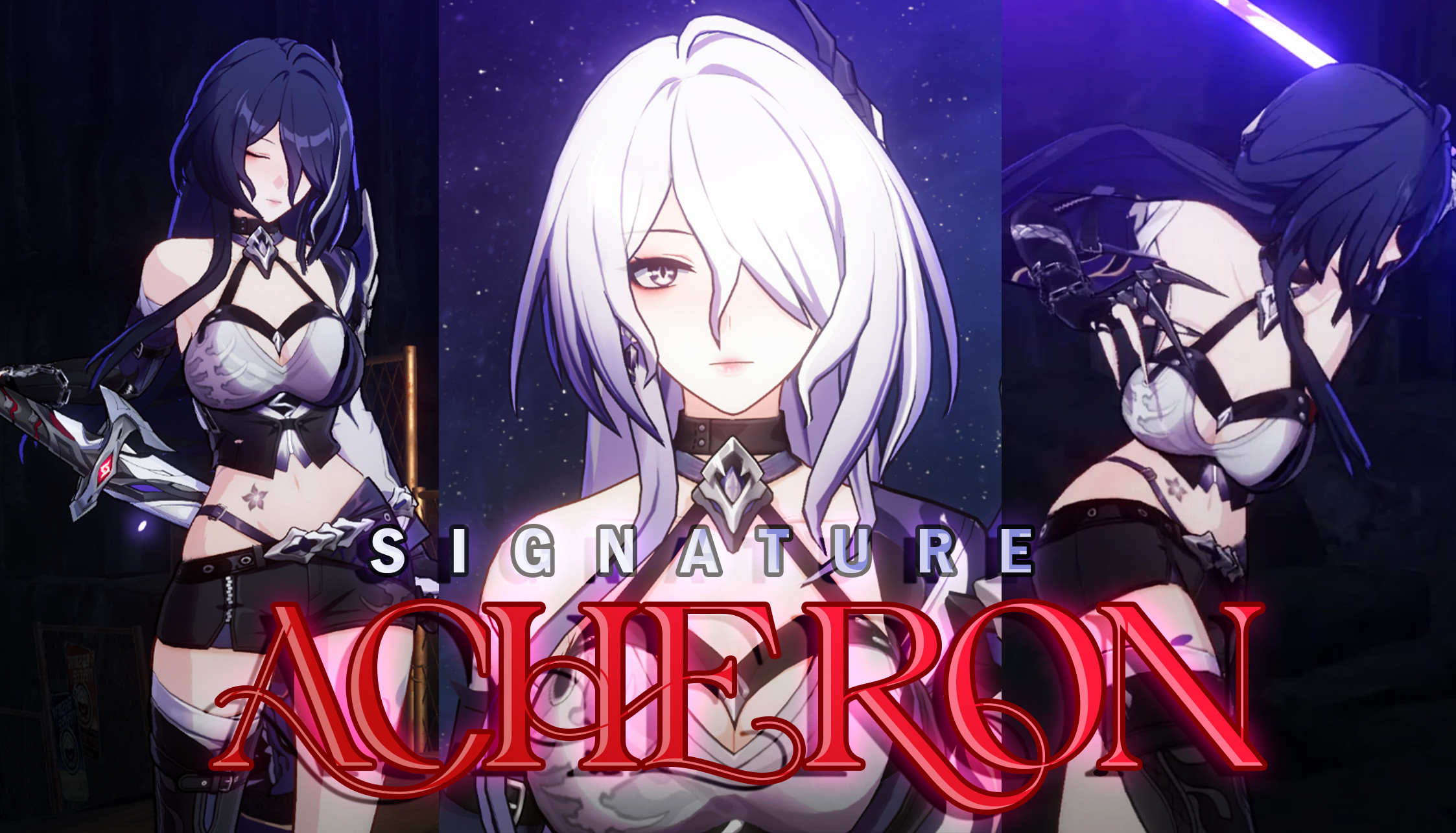 Signature Acheron - 2tone Mod for Honkai Star Rail | HSR Mods