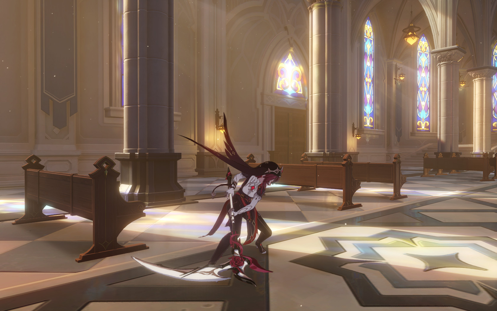 Aphrodite over Favonius Lance Mod for Genshin Impact | GI Mods