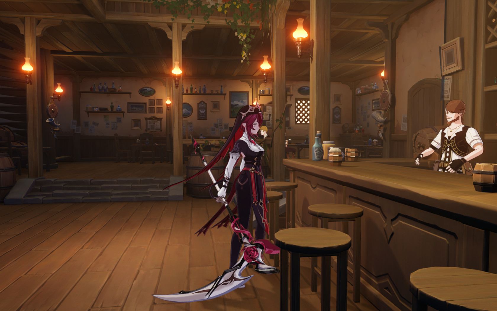 Aphrodite over Favonius Lance Mod for Genshin Impact | GI Mods