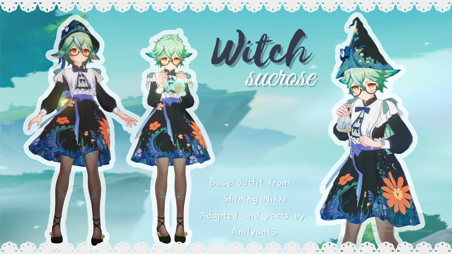 Witch Sucrose Mod for Genshin Impact | GI Mods